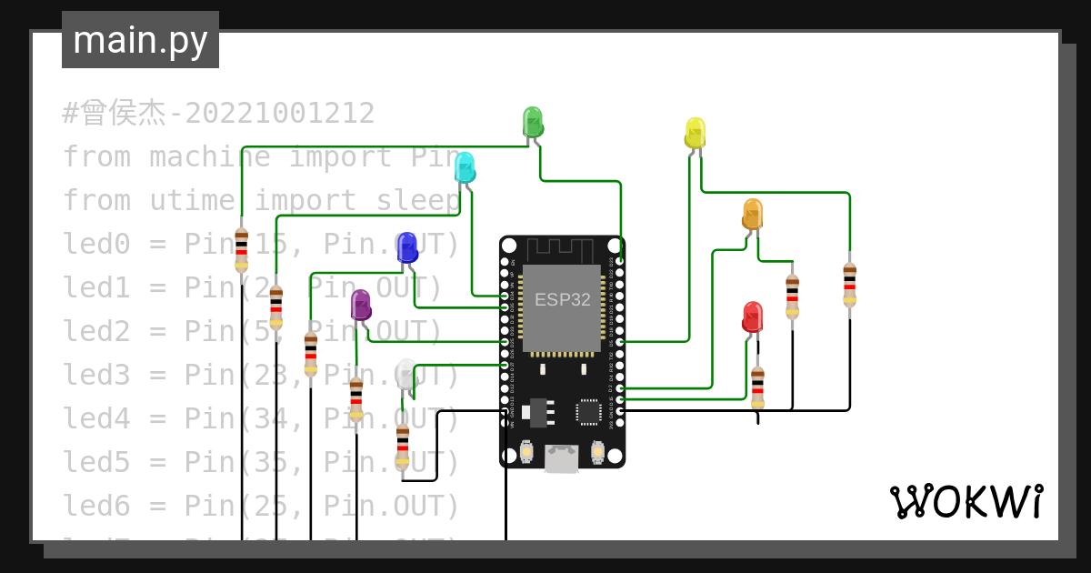 Micropython Blink Esp32 Copy Wokwi Esp32 Stm32 Arduino Simulator 2944