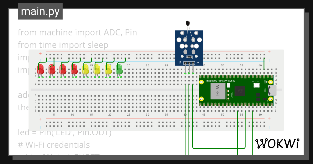 WiFi_Therm - Wokwi ESP32, STM32, Arduino Simulator
