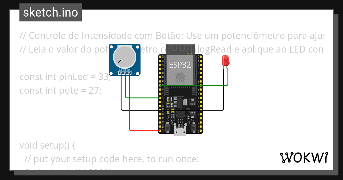 Wokwi - Online ESP32, STM32, Arduino Simulator