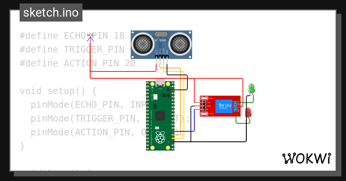 Action After Flagge Raise Wokwi Esp32 Stm32 Arduino Simulator