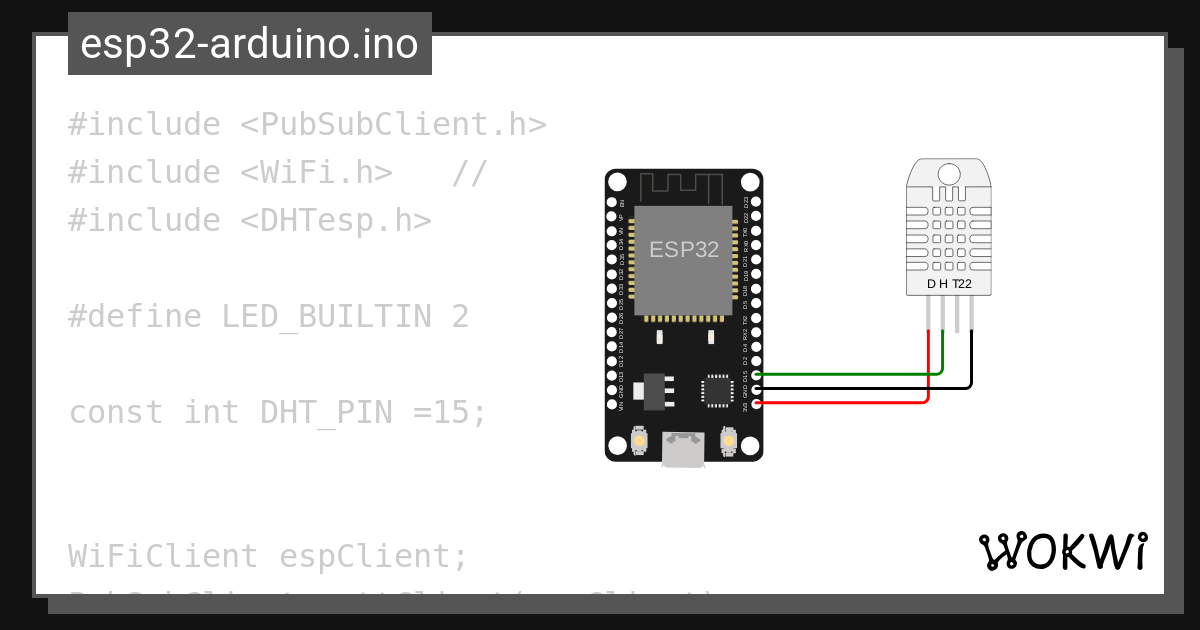 Mqtt Wokwi Esp32 Stm32 Arduino Simulator 