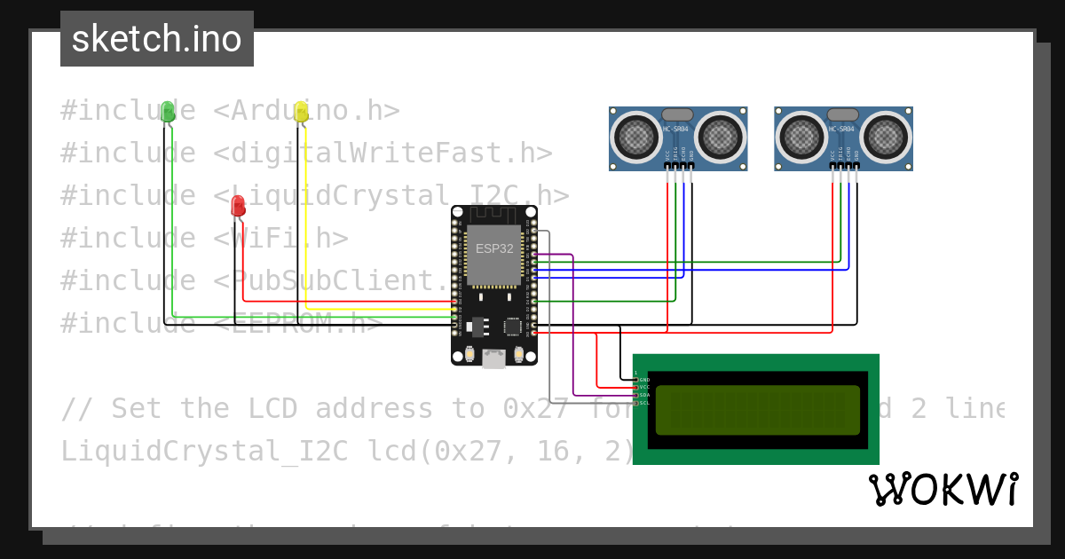 Water Tank Implementation Mqtt 2 Wokwi Esp32 Stm32 Arduino Simulator