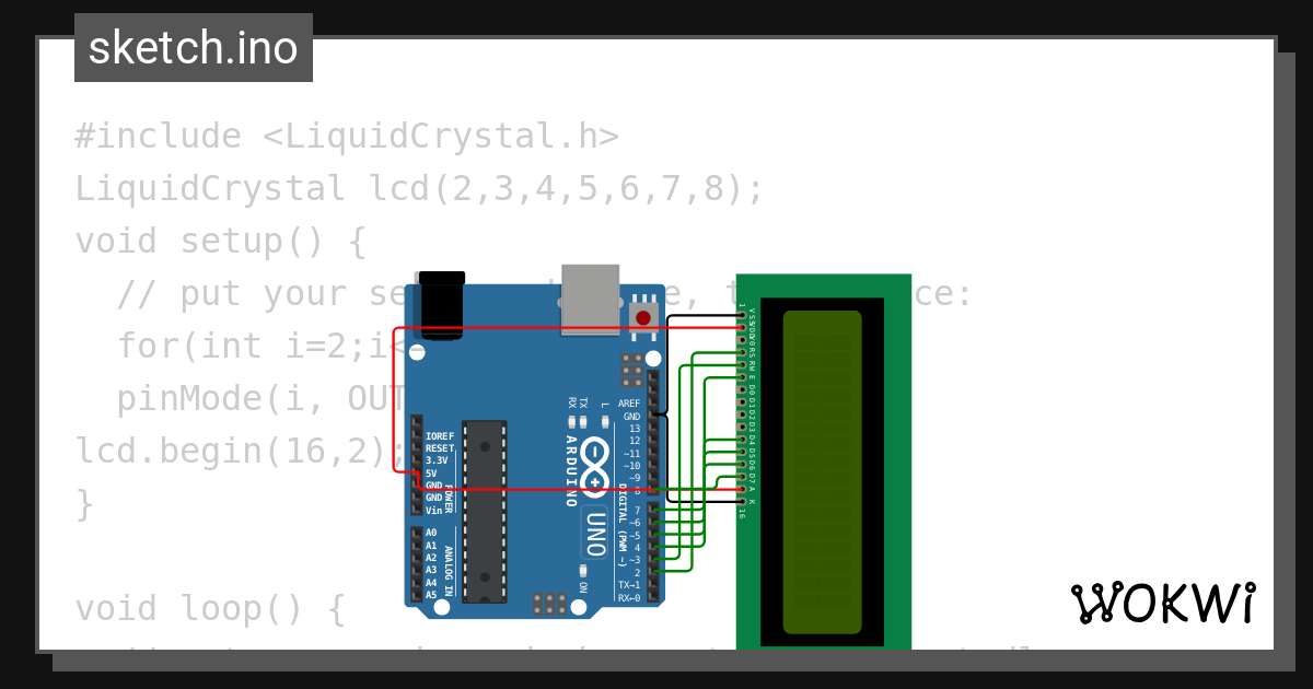 滚动显示屏 Wokwi Esp32 Stm32 Arduino Simulator