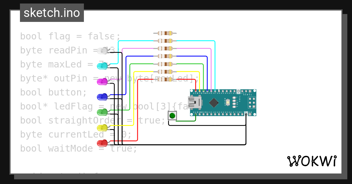 First Wokwi Esp32 Stm32 Arduino Simulator 2002