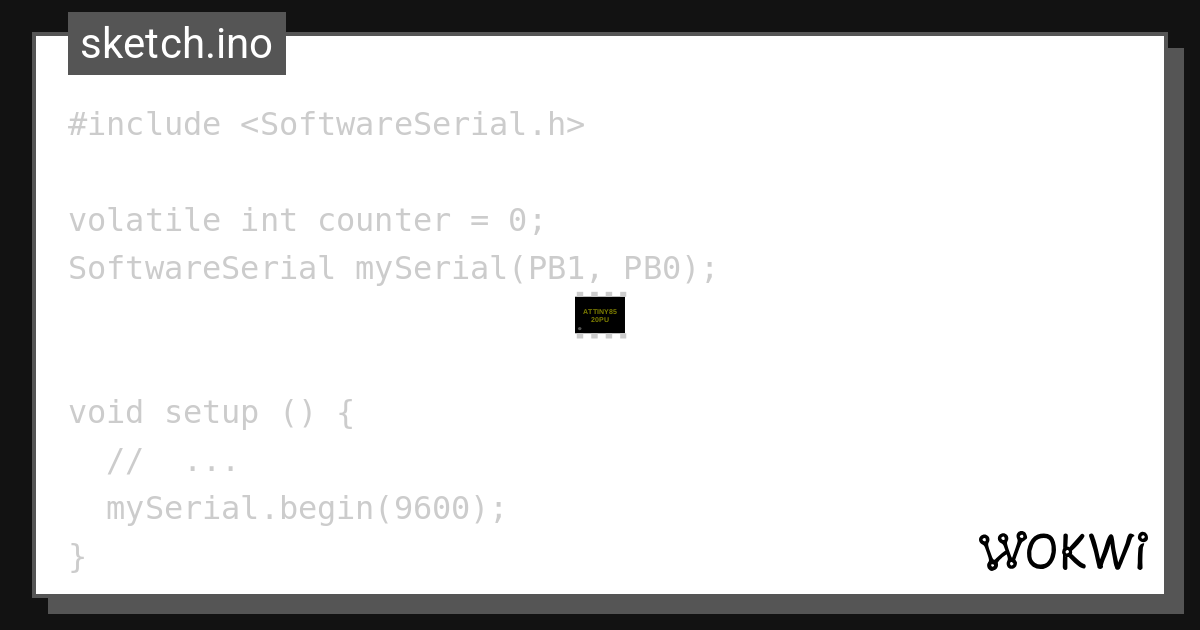 Attiny Wokwi Esp32 Stm32 Arduino Simulator