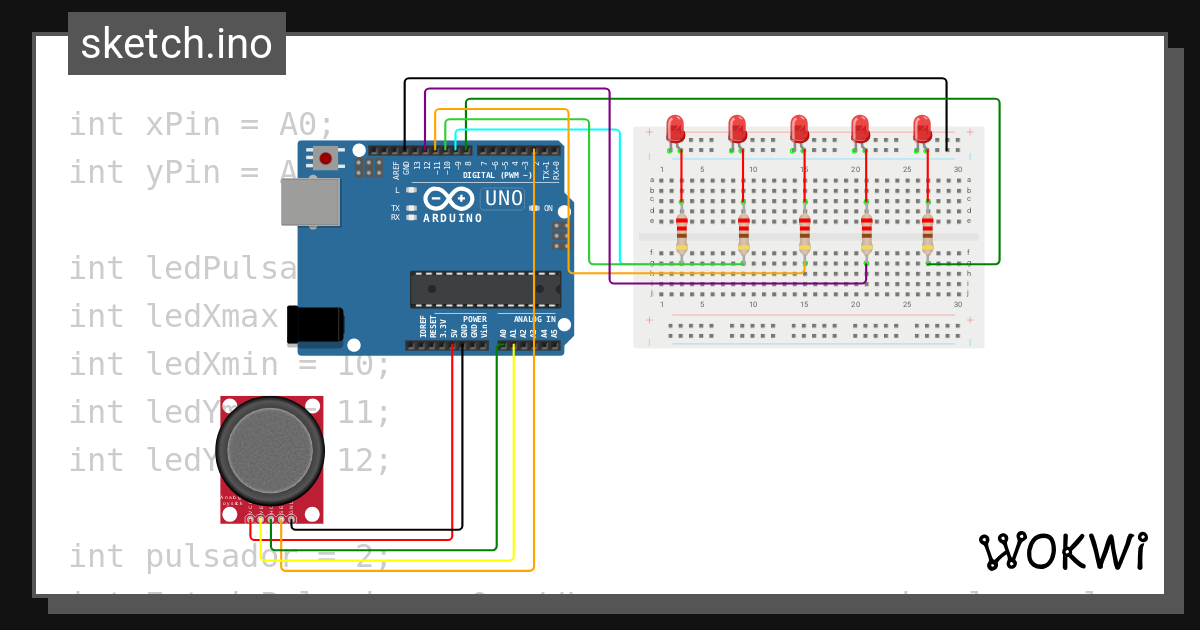 Joystick Leds Wokwi Esp32 Stm32 Arduino Simulator 5726
