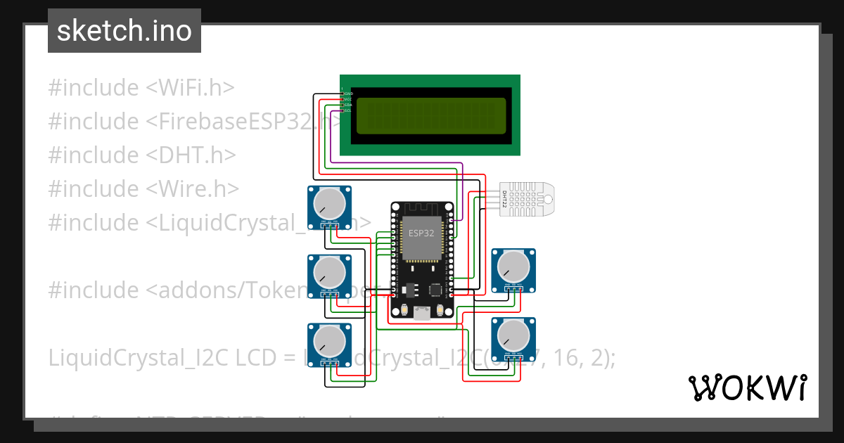 Team 09 Air Pollution Moitoring - Wokwi ESP32, STM32, Arduino Simulator