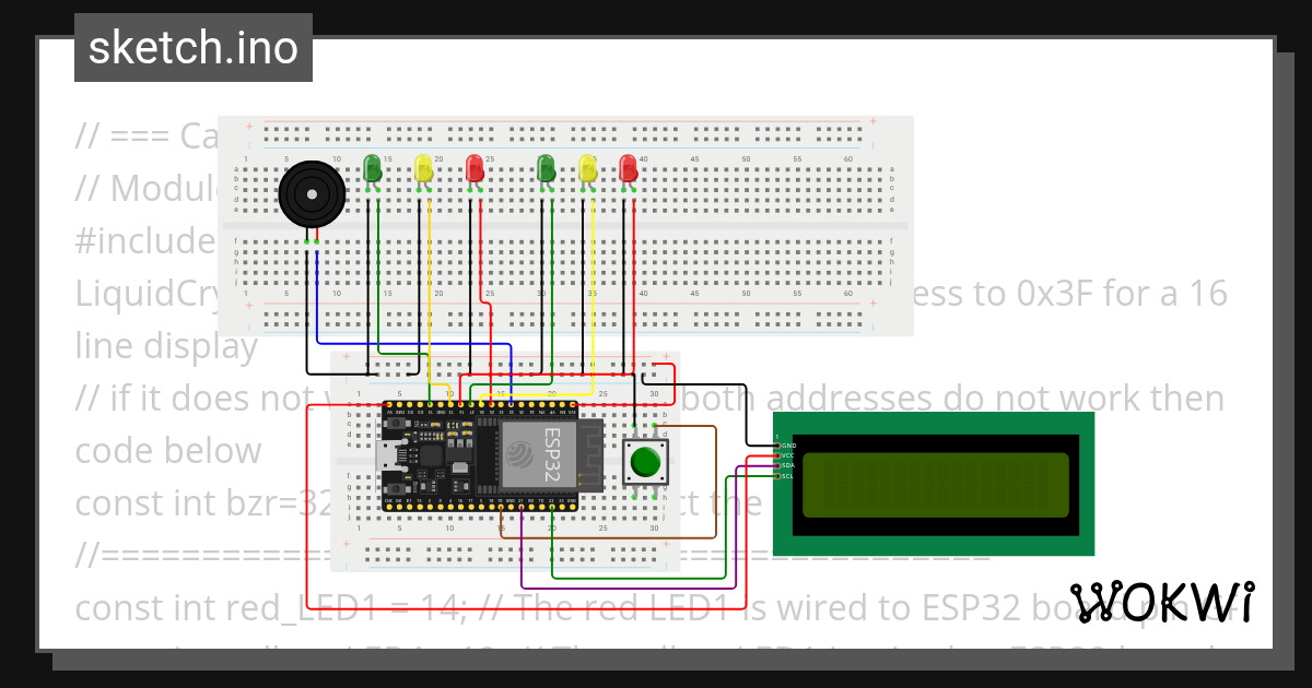 Module 6 – CadenRogers - Wokwi ESP32, STM32, Arduino Simulator