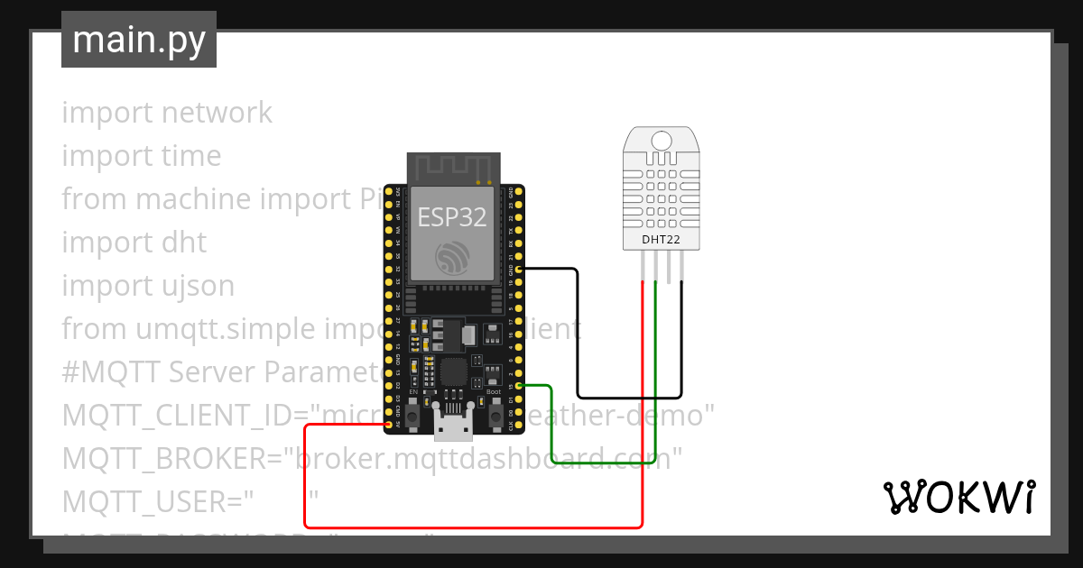 Mqtt Wokwi Esp32 Stm32 Arduino Simulator 