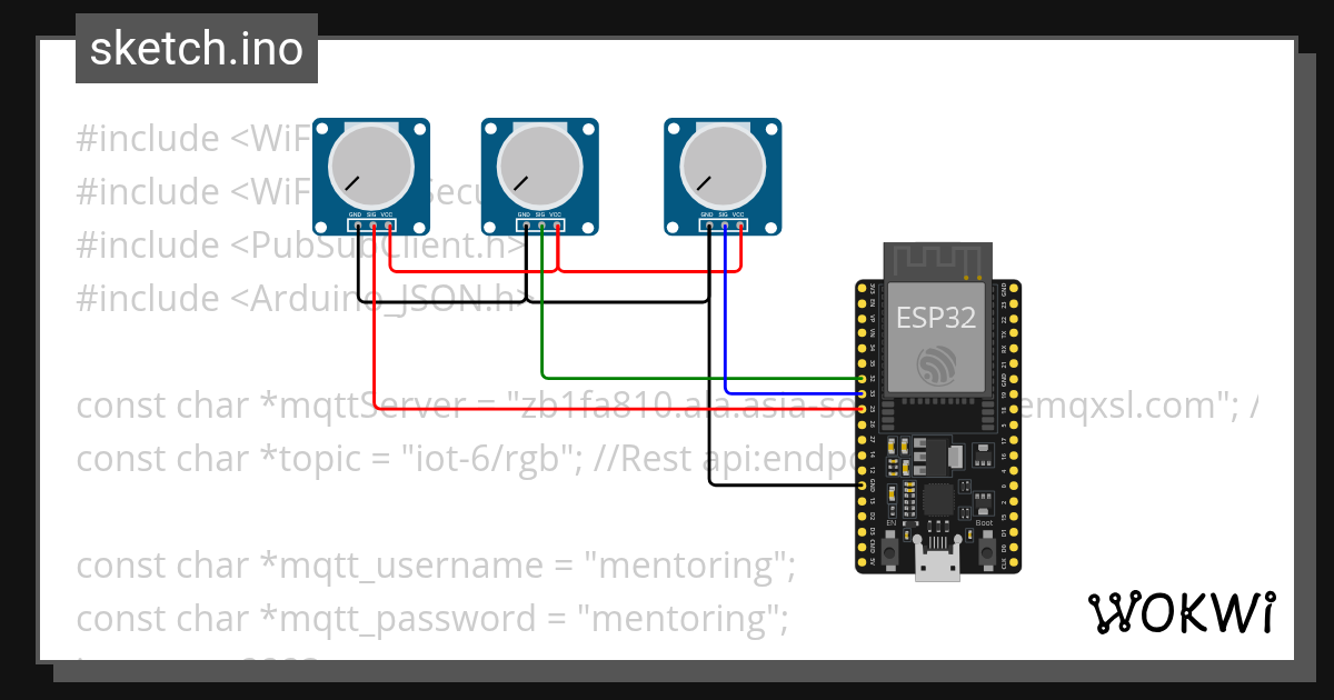 mentoring-iot-13-publisher - Wokwi ESP32, STM32, Arduino Simulator