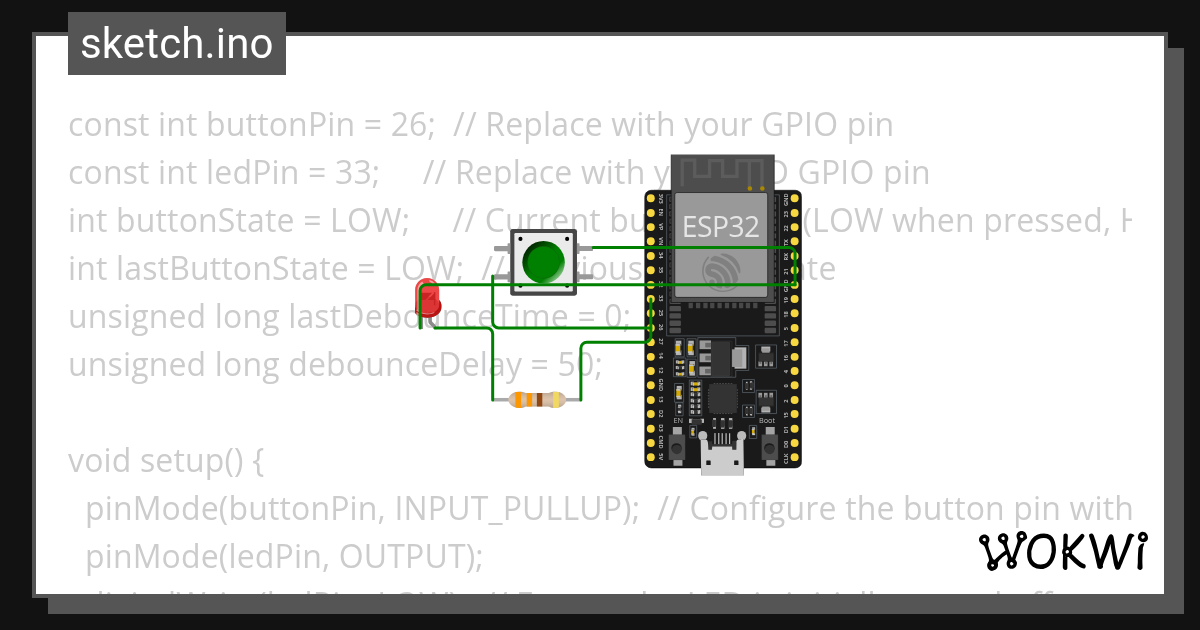 Assignment 4 (22125068) - Wokwi ESP32, STM32, Arduino Simulator