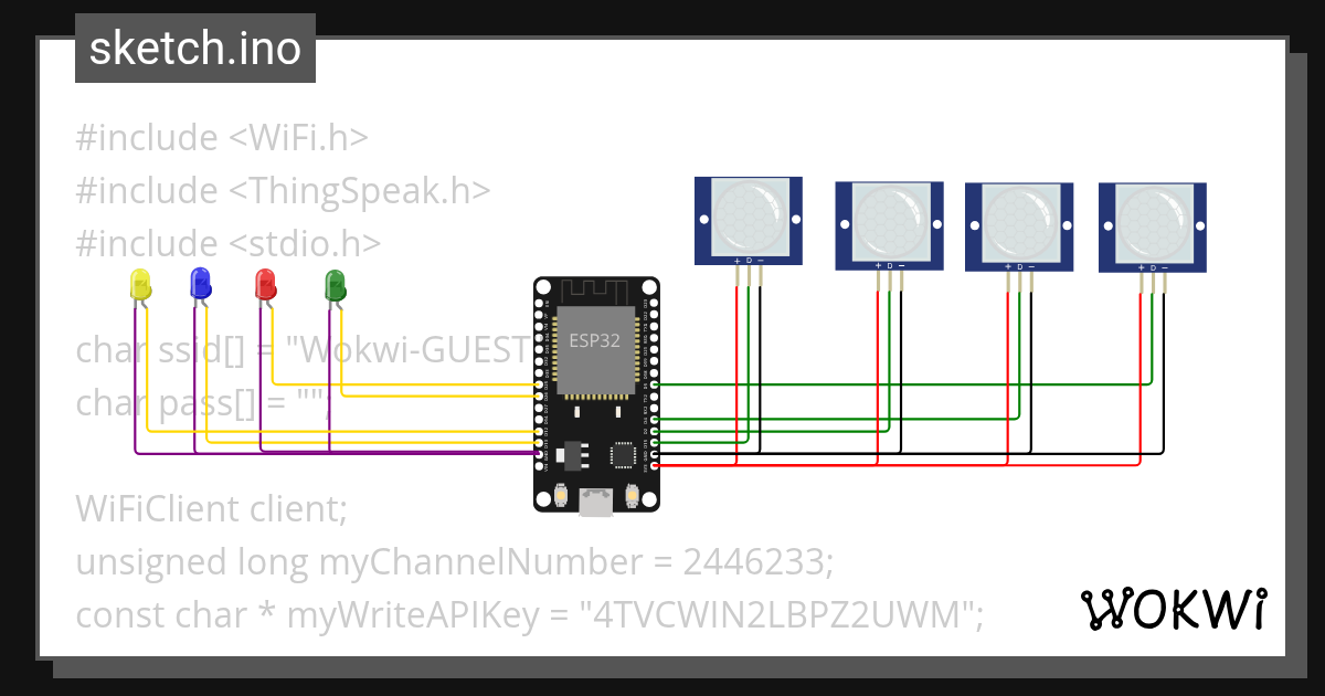 smartHome - Wokwi ESP32, STM32, Arduino Simulator