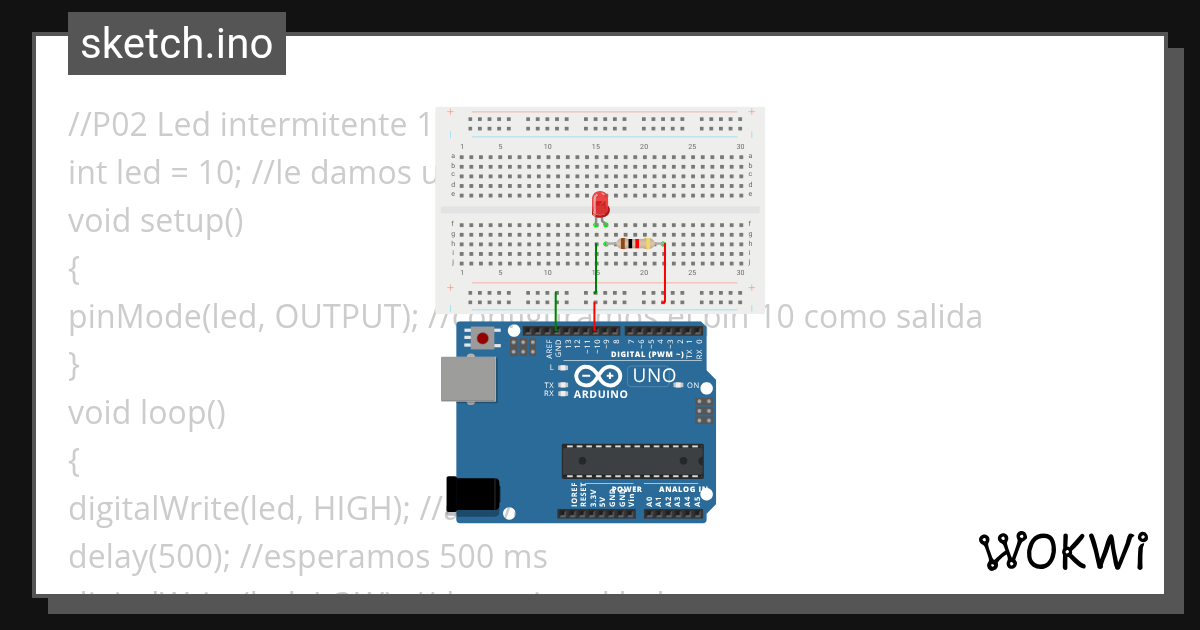 Project2 - Wokwi ESP32, STM32, Arduino Simulator