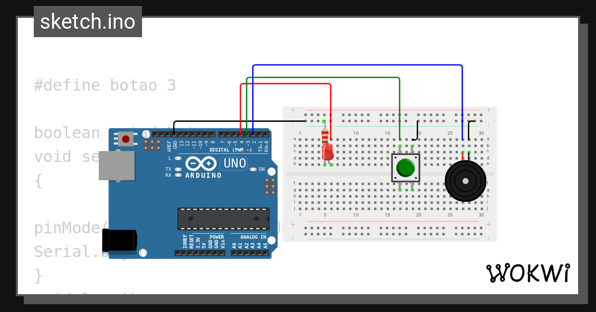 Codigo Morse Botao Wokwi Esp32 Stm32 Arduino Simulator
