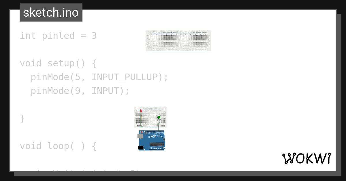 Led ButÃo Wokwi Esp32 Stm32 Arduino Simulator