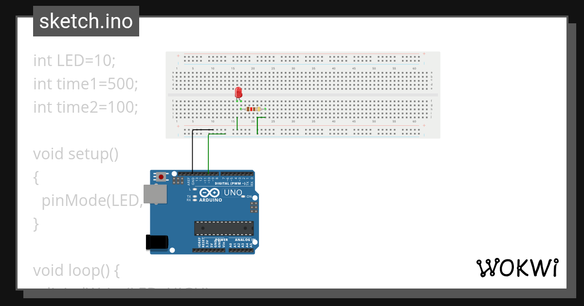 PrÁctica 3 Led Intermitente 2 Wokwi Esp32 Stm32 Arduino Simulator 4675
