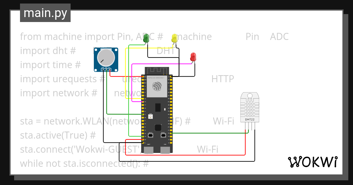 Sensorlab4 2wumaici20240402 Wokwi Esp32 Stm32 Arduino Simulator 9707