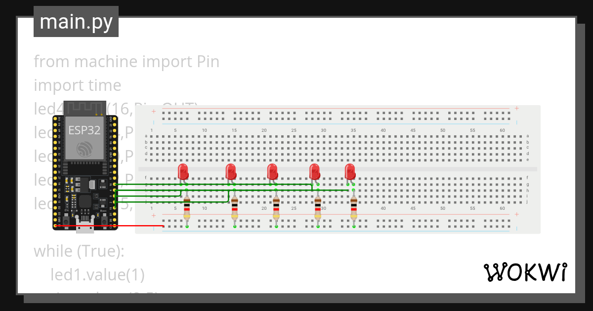 Tarea 1 Wokwi Esp32 Stm32 Arduino Simulator 