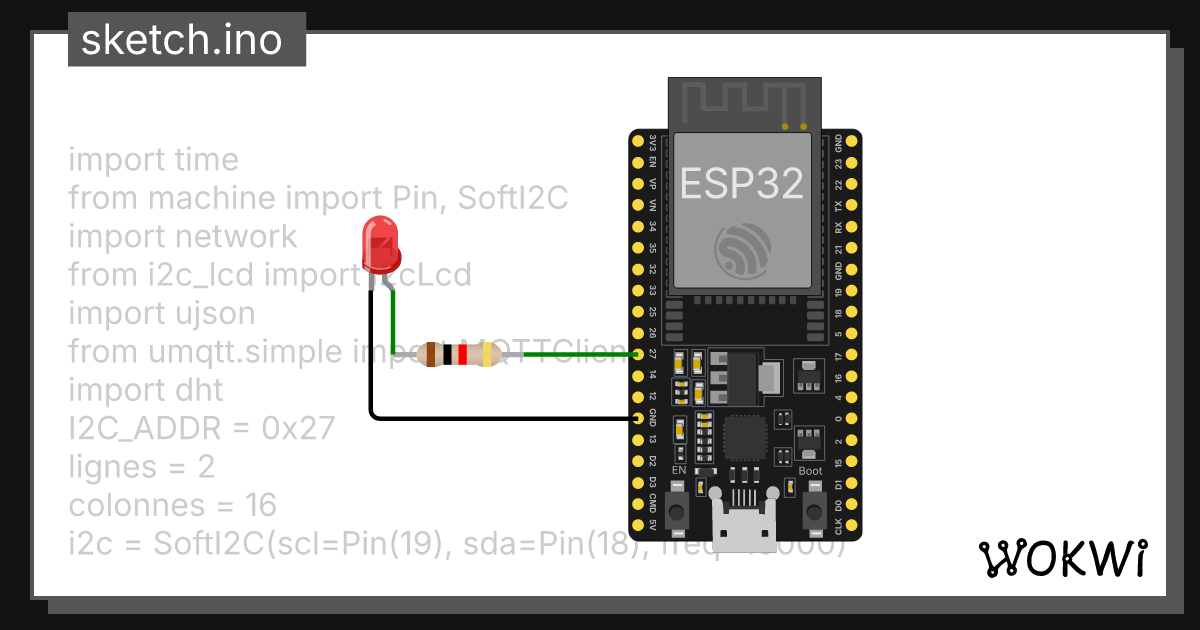 Wokwi Online ESP32 STM32 Arduino Simulator