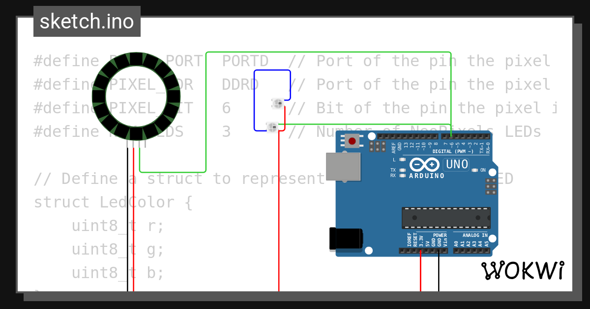 Baineopixel Copy Wokwi Esp32 Stm32 Arduino Simulator