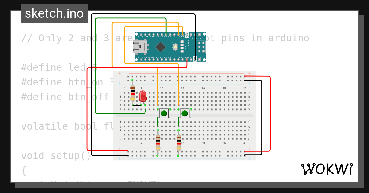 Interrupt Wokwi Esp32 Stm32 Arduino Simulator