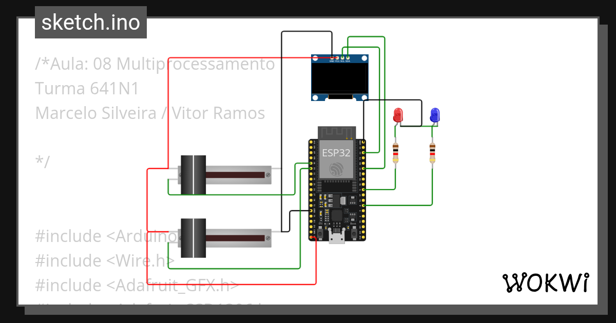 Oled_DutyCycle - Wokwi ESP32, STM32, Arduino Simulator
