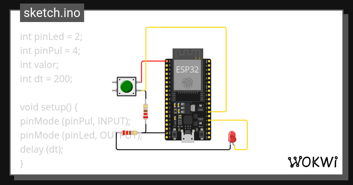 Wokwi - Online ESP32, STM32, Arduino Simulator