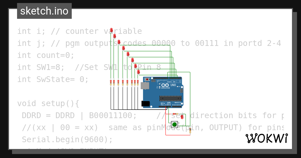 W5q5 Portd Led Pb Wokwi Esp32 Stm32 Arduino Simulator 3196
