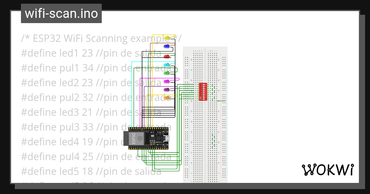 wifi-scan.ino Copy - Wokwi ESP32, STM32, Arduino Simulator