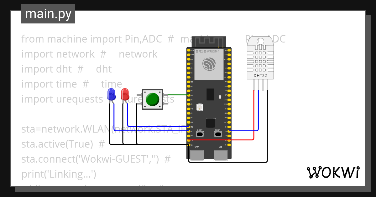 Python_MidTerm1_240409 - Wokwi ESP32, STM32, Arduino Simulator