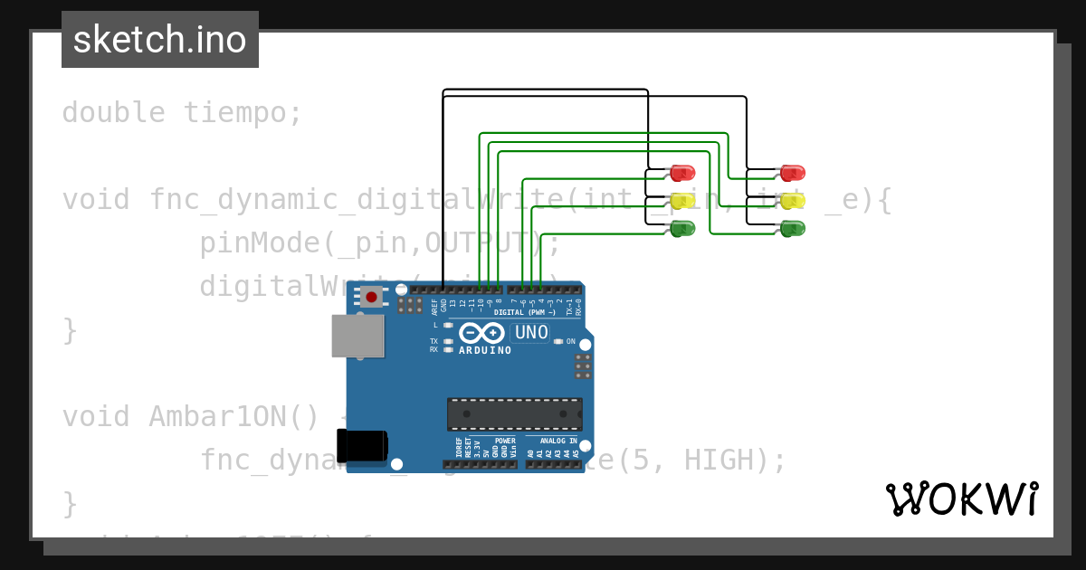 Crucesemaforos Wokwi Esp32 Stm32 Arduino Simulator 0444