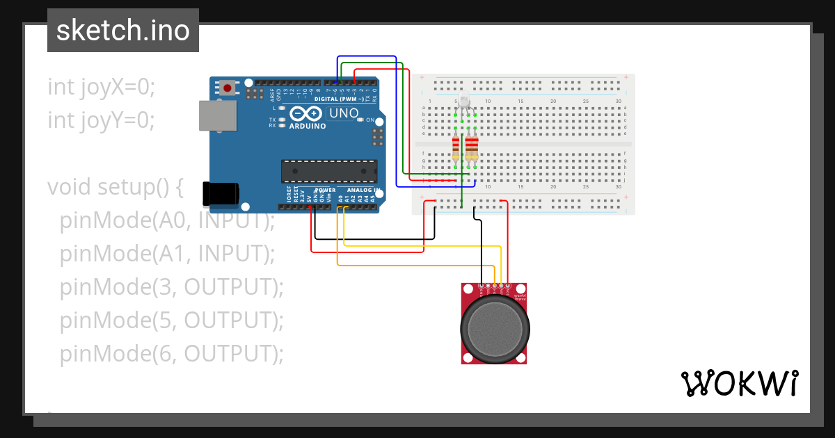 Rgb Joystick Wokwi Esp32 Stm32 Arduino Simulator 7072