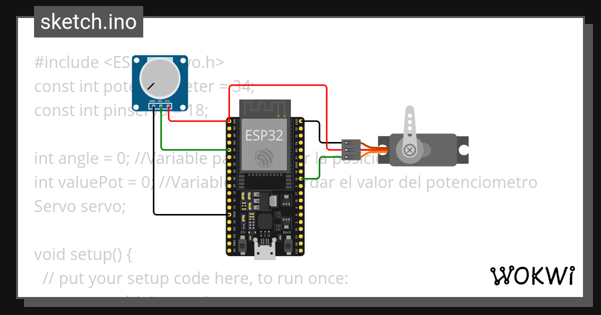 Potenciometro_Servo - Wokwi ESP32, STM32, Arduino Simulator