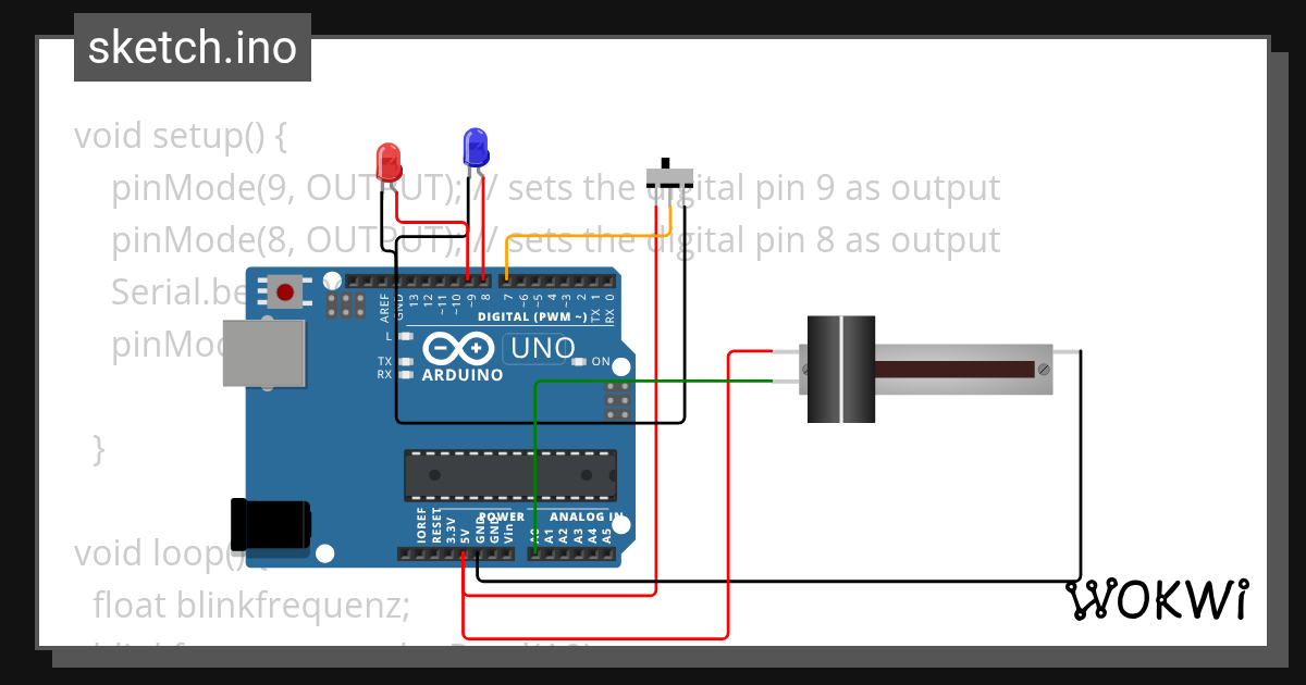 Blaulicht - Wokwi ESP32, STM32, Arduino Simulator