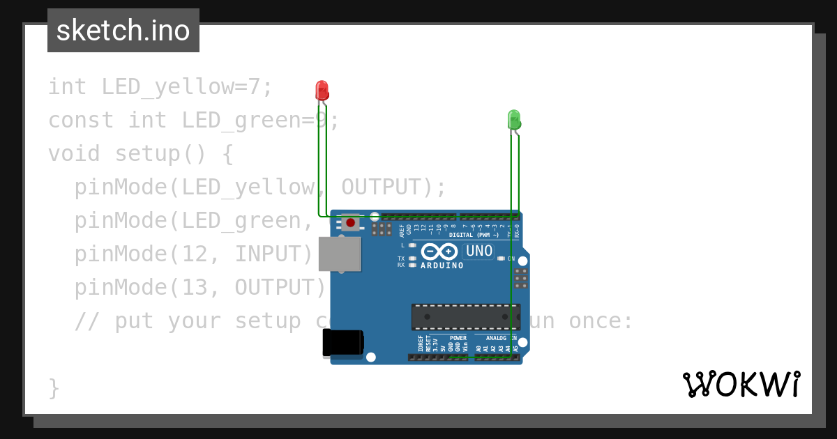 Light Delay Wokwi Esp32 Stm32 Arduino Simulator 8534