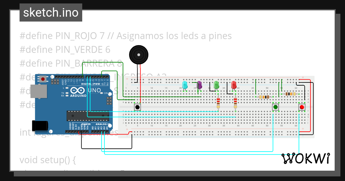 estacionamiento 1.0nfajhfui - Wokwi ESP32, STM32, Arduino Simulator