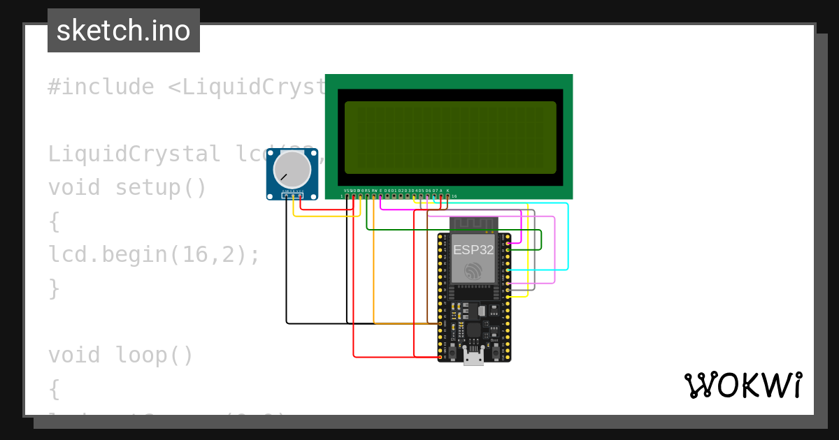 Lcd 9b Duran Sanabria Wokwi Esp32 Stm32 Arduino Simulator 