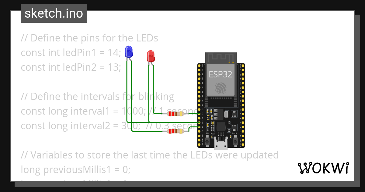 practica 9 - Wokwi ESP32, STM32, Arduino Simulator