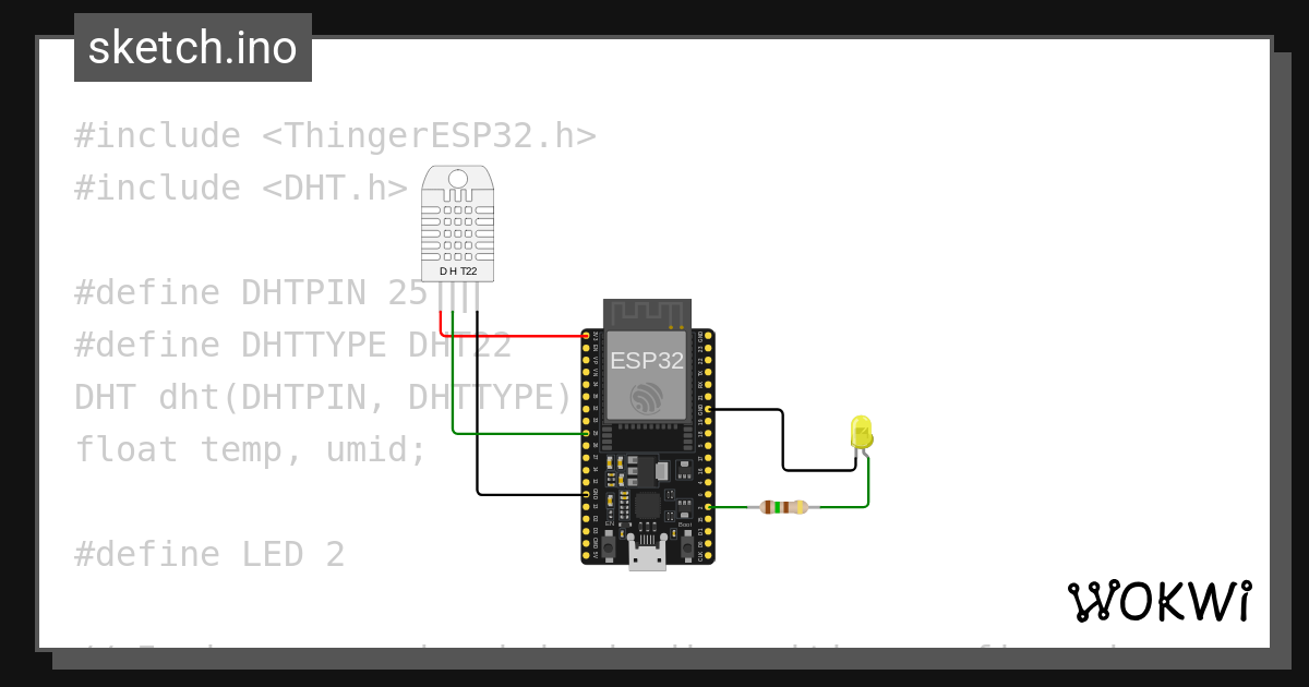 Aula08thingerio01 Wokwi Esp32 Stm32 Arduino Simulator 