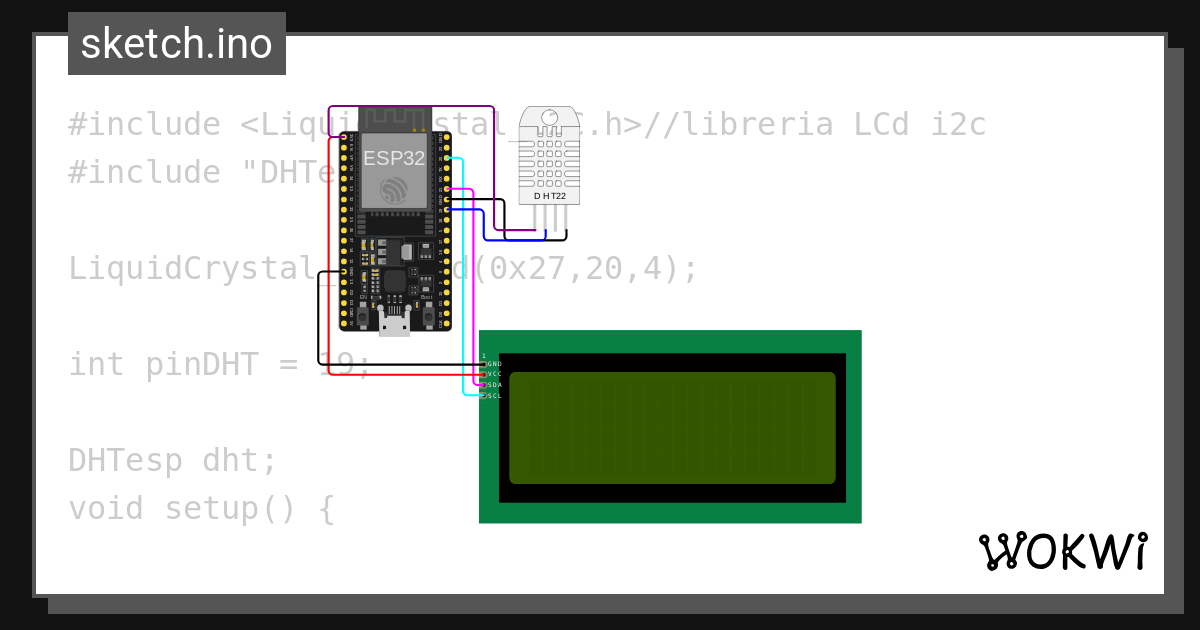 Lcd Temperatura Wokwi Esp32 Stm32 Arduino Simulator 3999