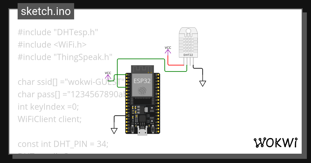 umidade e temperatura atualizado - Wokwi ESP32, STM32, Arduino Simulator