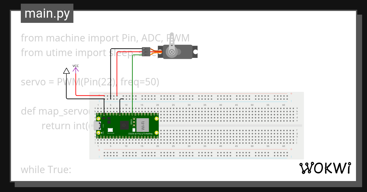 Servo Consola Wokwi Esp32 Stm32 Arduino Simulator 4475