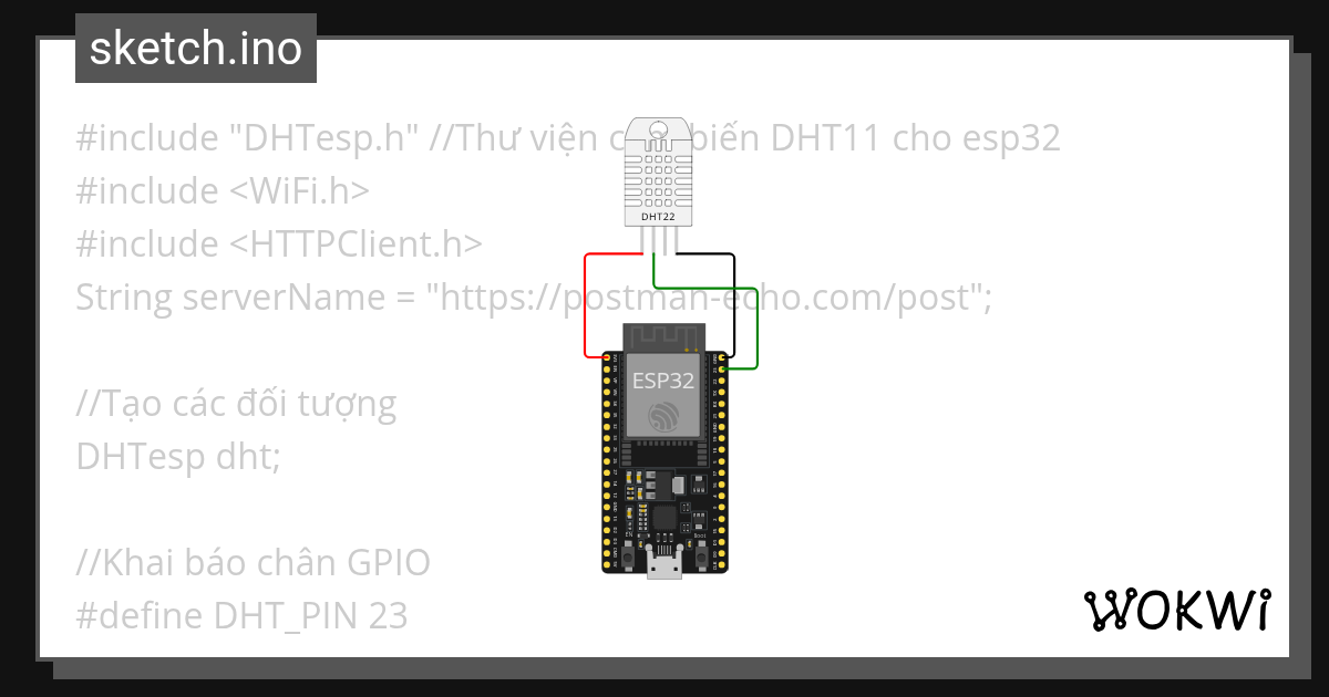 Bai5. Phan b - Wokwi ESP32, STM32, Arduino Simulator