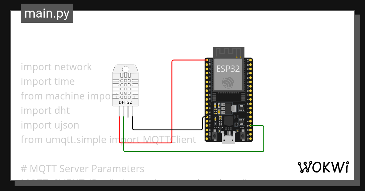 mqtt - Wokwi ESP32, STM32, Arduino Simulator