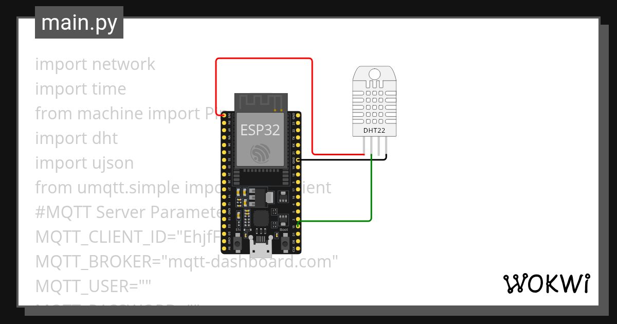 mqtt - Wokwi ESP32, STM32, Arduino Simulator