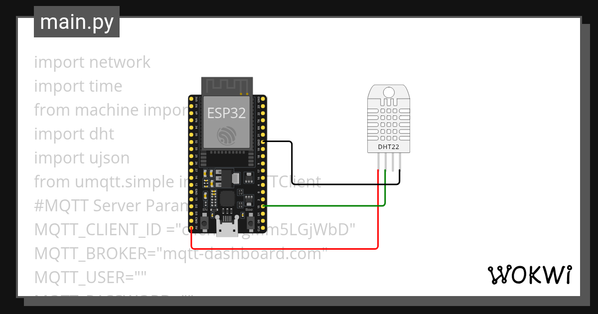 mqtt - Wokwi ESP32, STM32, Arduino Simulator
