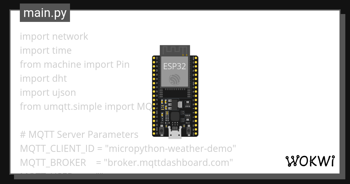 mqtt_temp - Wokwi ESP32, STM32, Arduino Simulator
