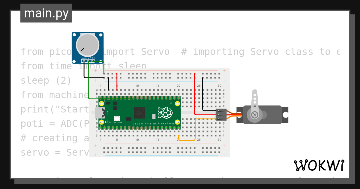 Lalaraspberry Pi Pico Servo Min To Max Picozero Copy Wokwi Esp32 Stm32 Arduino Simulator
