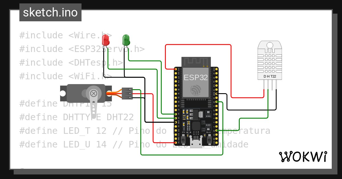 Protipo Funcional Iot Com Esp Wokwi Esp32 Stm32 Arduino Simulator