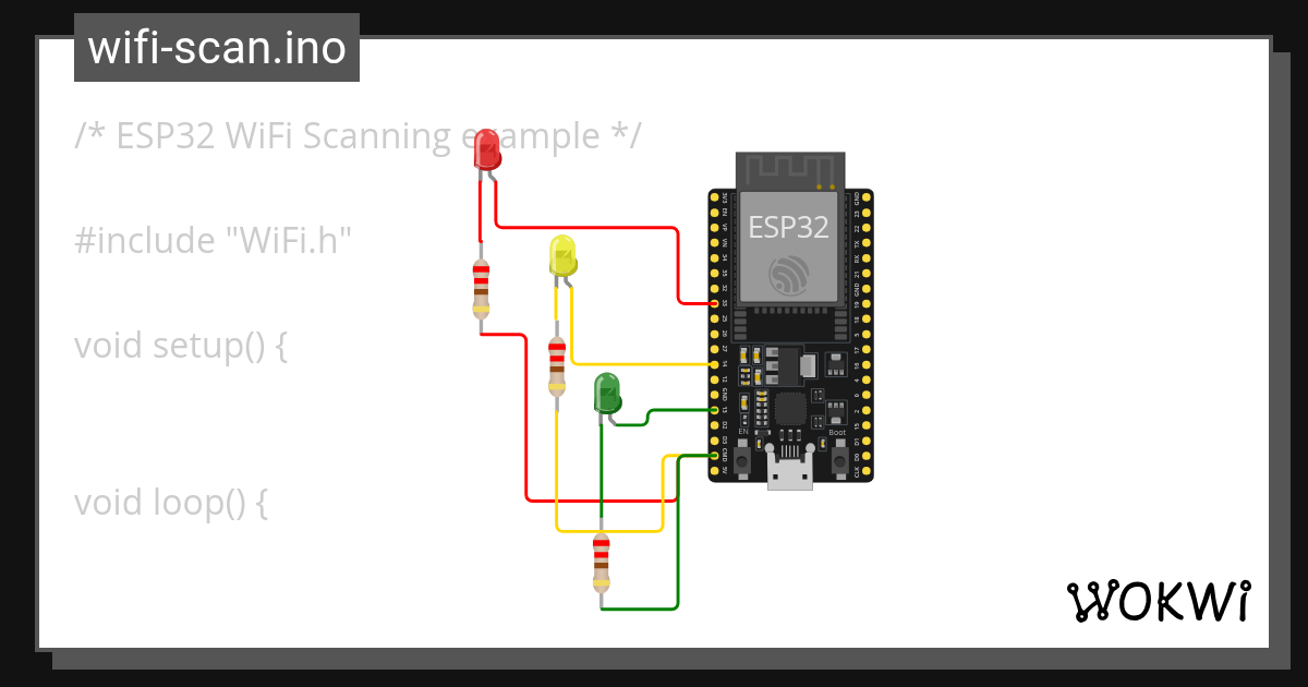 wifi-scan.ino Copy - Wokwi ESP32, STM32, Arduino Simulator wifi-scan.ino Copy - Wokwi ESP32, STM32, Arduino Simulator